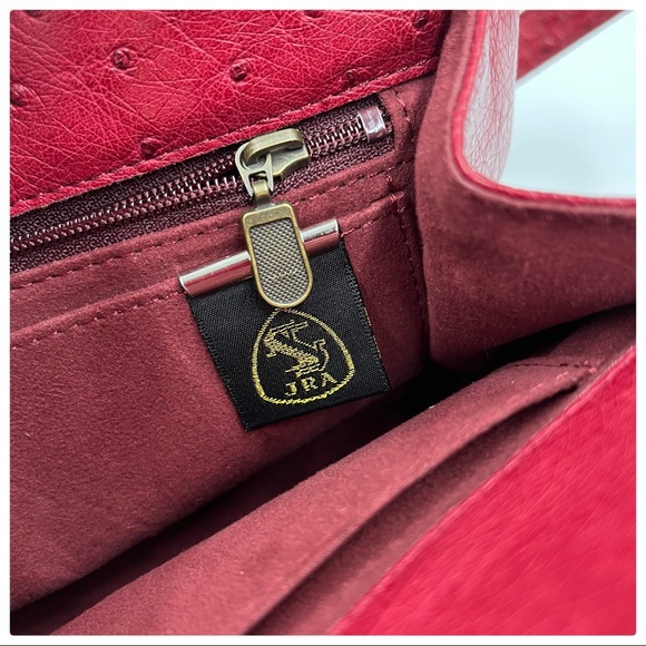 JRA | Bags | Genuine Ostrich Leather Crossbody Bag | Poshmark